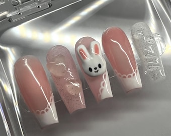 Stray Kids Skzoo Dwaekki Press on Nails | Faux Nails | Concert Nails - Etsy