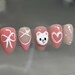 Stray Kids Skzoo Jiniret Press on Nails | Faux Nails | Concert Nails - Etsy