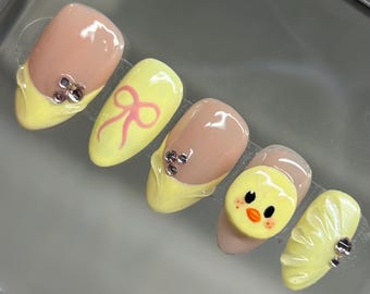 Stray Kids Skzoo Dwaekki Press on Nails | Faux Nails | Concert Nails - Etsy
