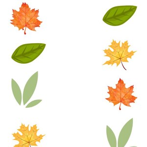 Leaf Matching Worksheet for Toddlers - Instant Download - Etsy