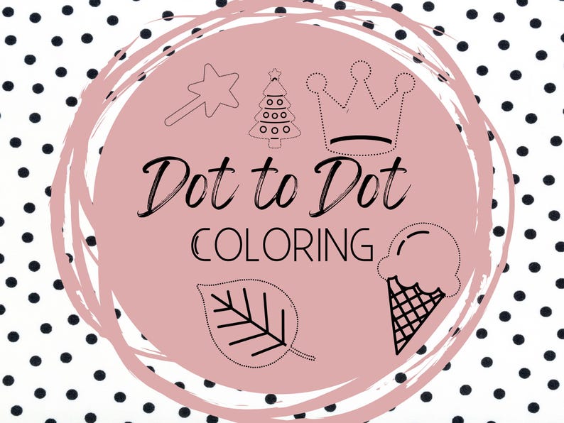Dot to Dot Activity Book for Kids | Printable Worksheets | Connect-the ...