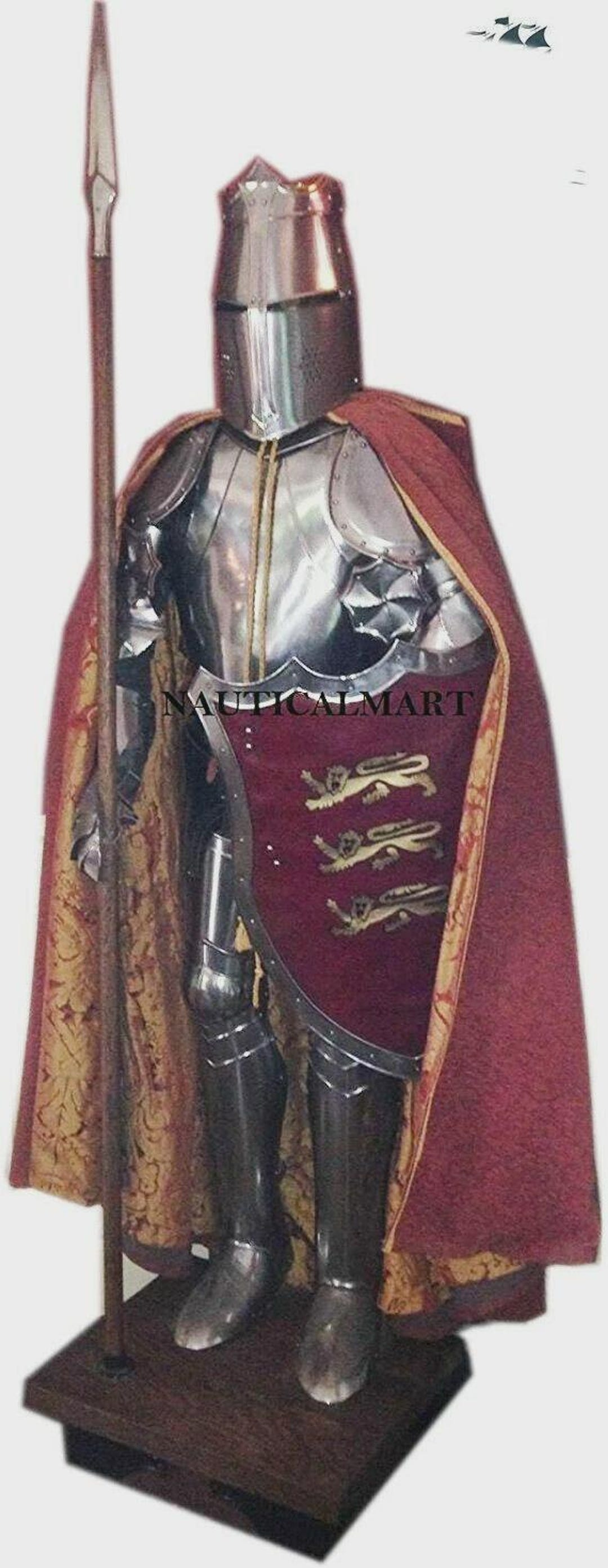Medieval Full Body Suit Armor Knight Steel Armor Wearable Full Body ...