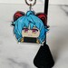 Genshin Video Game Ganyu Onigiri Acrylic Keychain - Etsy