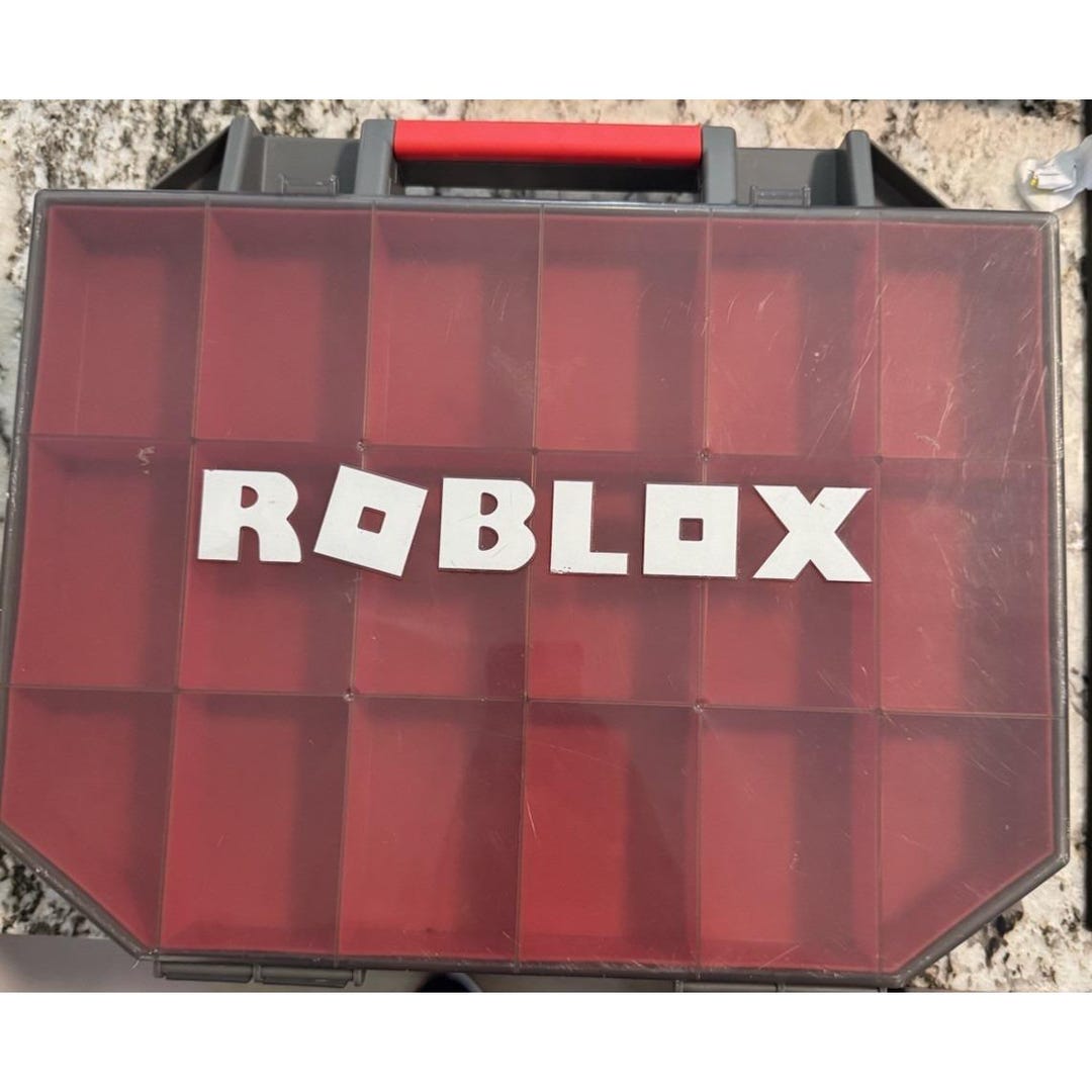 Vintage Roblox Branded Storage Container - Etsy