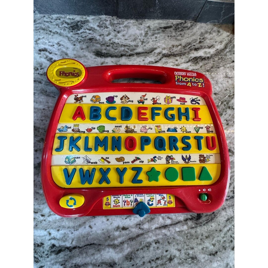 Vtech Little Smart Phonics From A to Z - Letters, Animals, Music ...