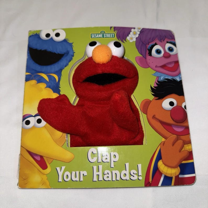 Vintage Clap Your Hands! (sesame Street) (puppet Books) by Random House ...