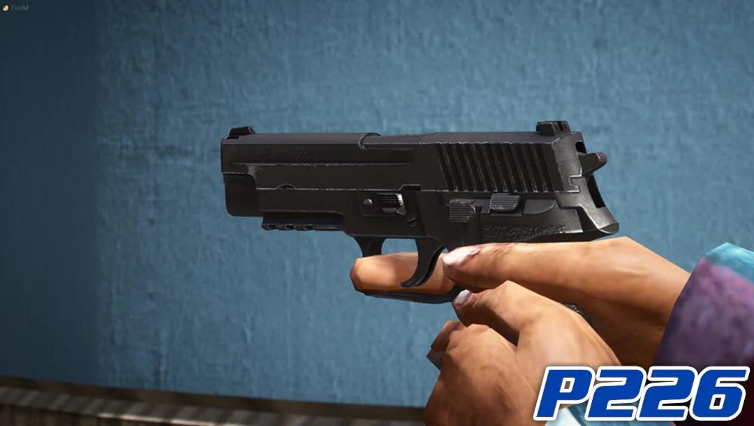 Fivem Weapon Sig Sauer P226 | Fivem Mods | Highly Optimized | High ...