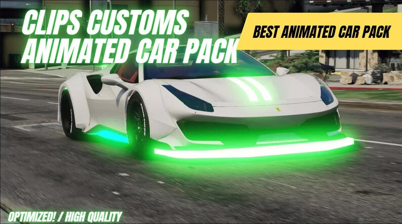 Animated Car Pack 120 Cars Fivem | Optimized | High-quality | Fivem Ready - Etsy