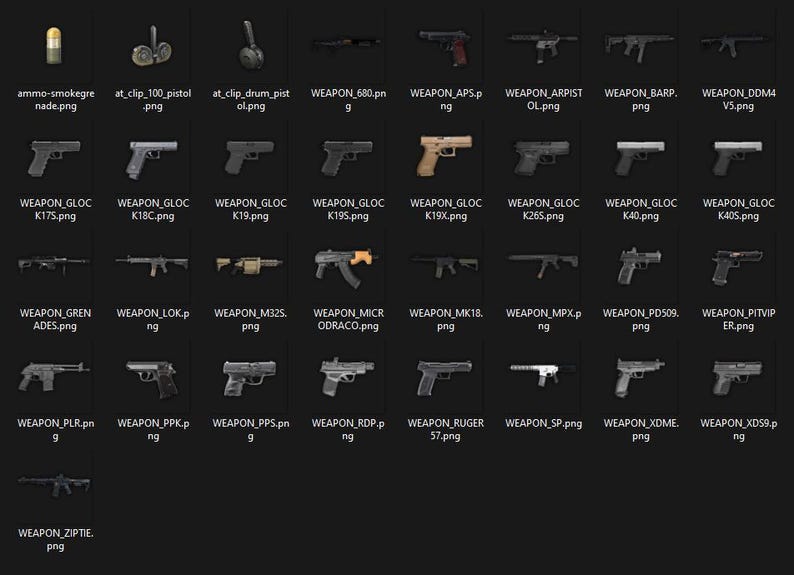 Fivem Weapon Pack V4 | Fivem Mods | Highly Optimized | High Quality ...