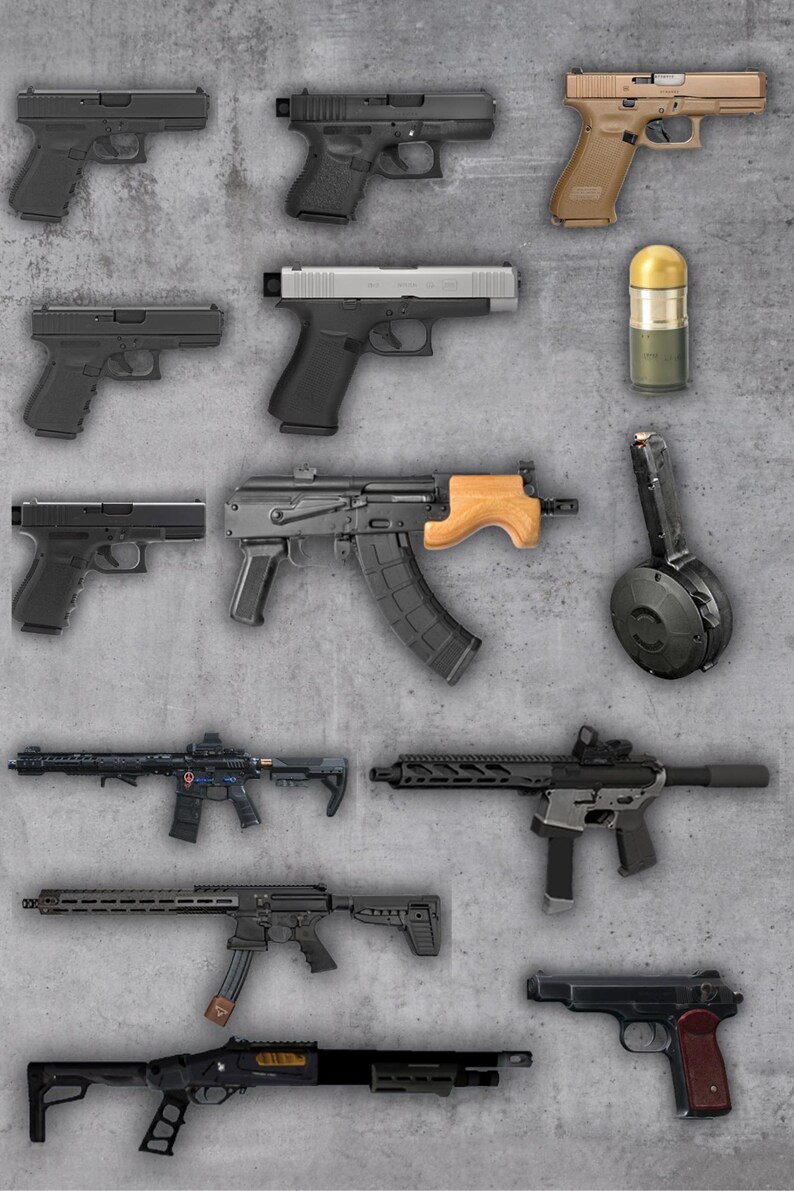 31 Custom Gun Pack V6 | FiveM Weapon Pack - Etsy 日本