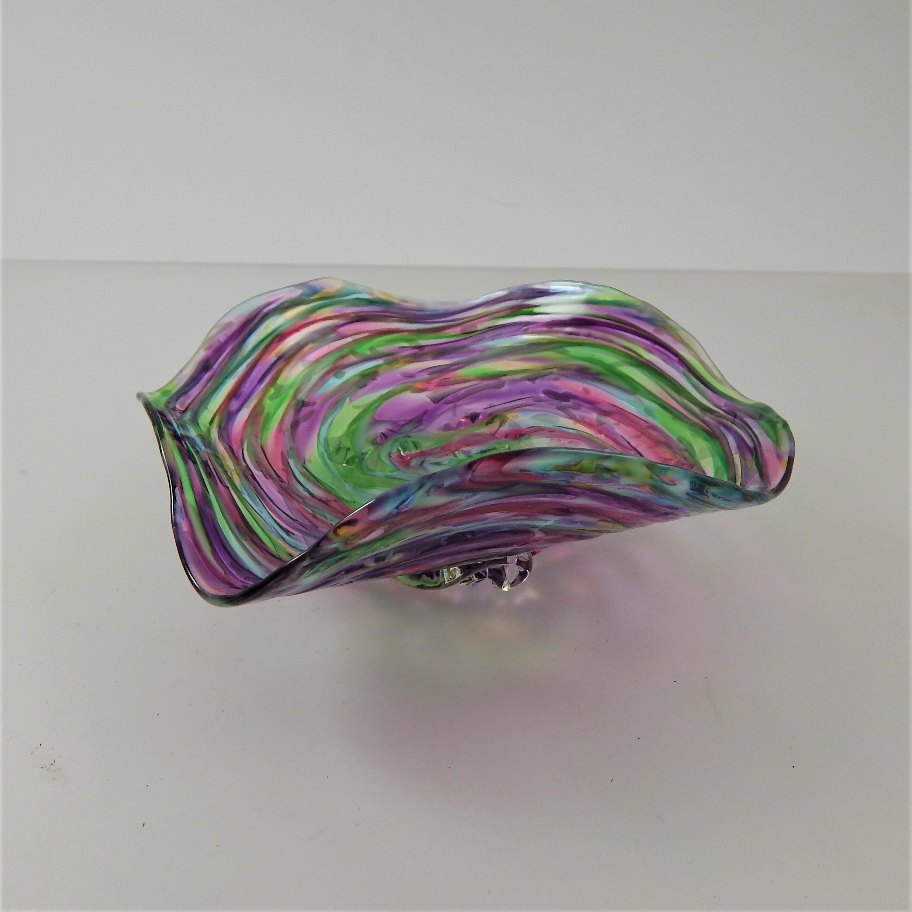 Glassware USA Hand Blown Art Glass Jewel Series | Etsy