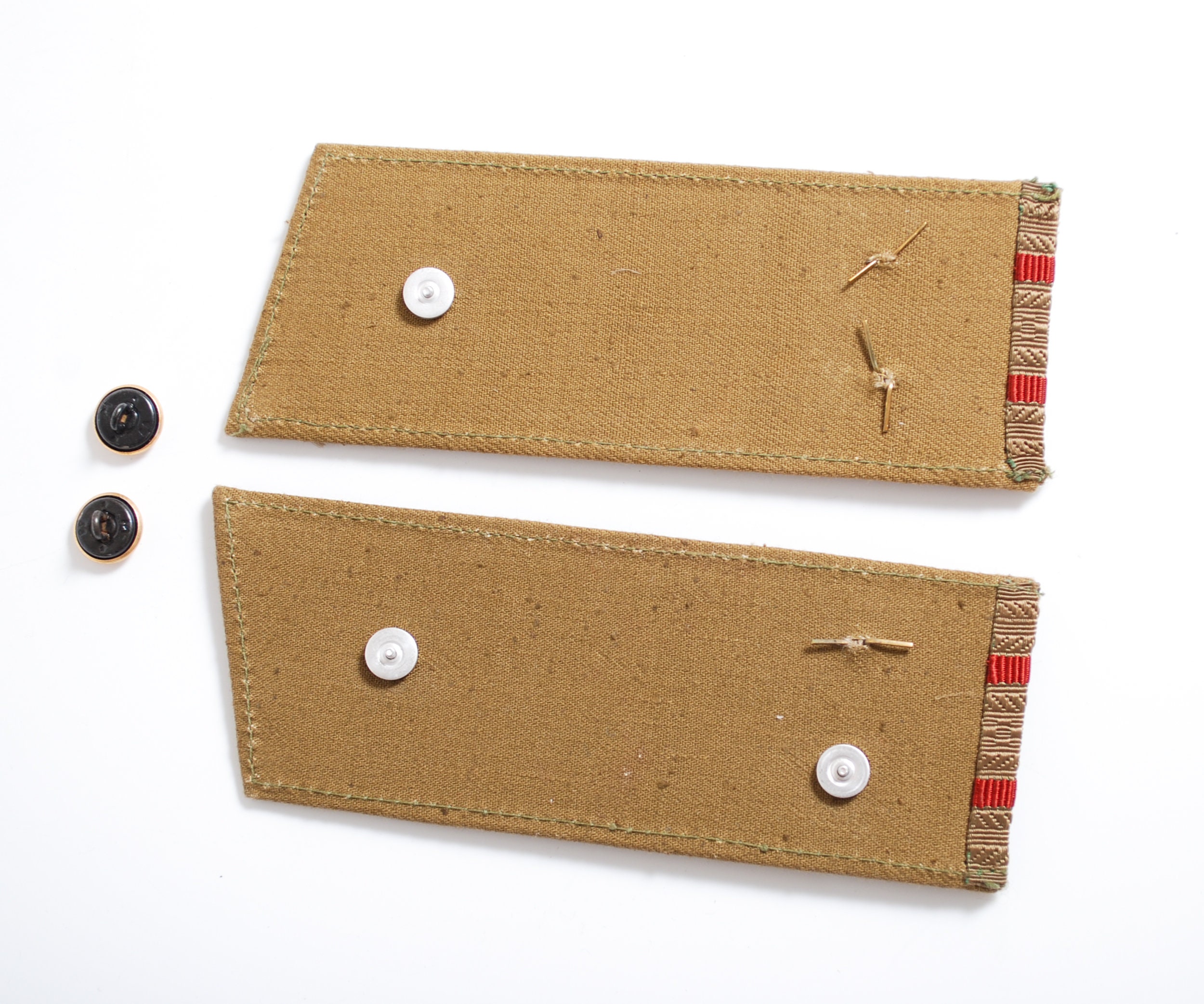 Vintage Soviet Army Officer Uniform Shoulder Boards, Shoulder Strap ...
