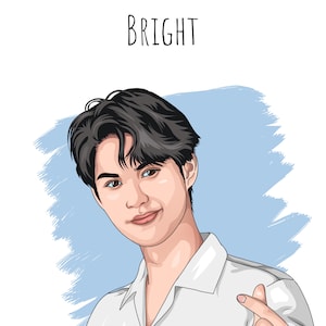 Custom Human Vector Portrait | Digital Illustration From Photo Modern ...