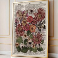 Newspaper Print Digital Art - Etsy