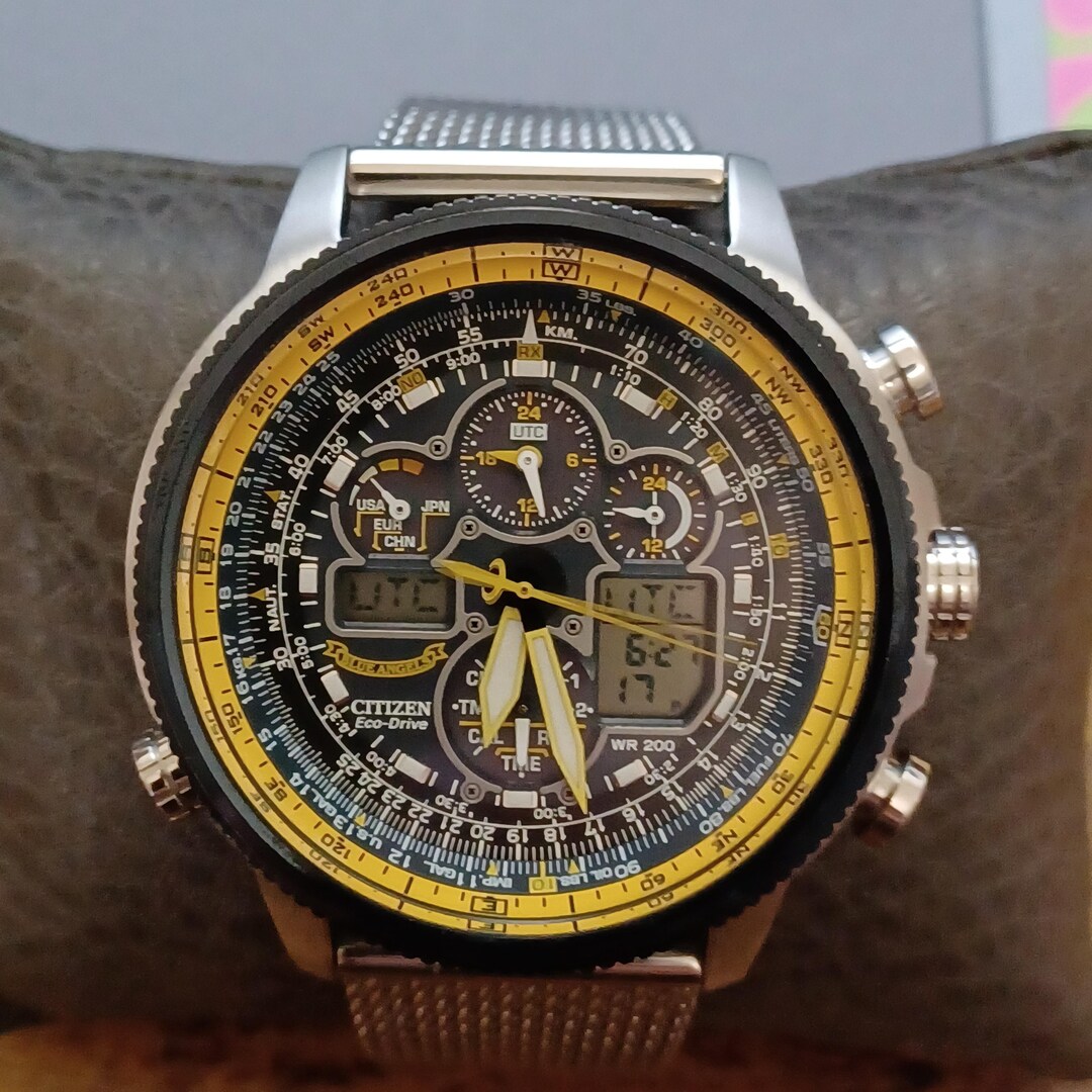 Citizen Blue Angels Navihawk AT U680 S105757 Ss Bracelet Band - Etsy