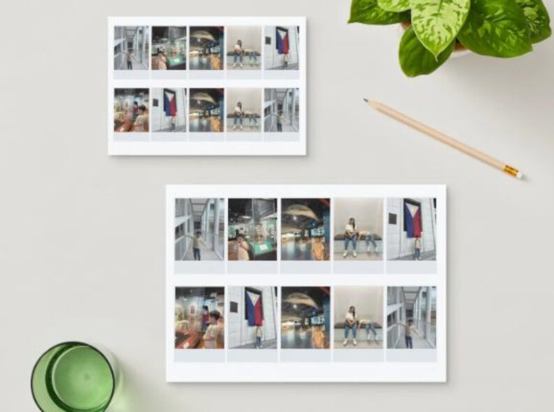 Printable Instax Inspired Photo Template for Mini , Square and Wide ...