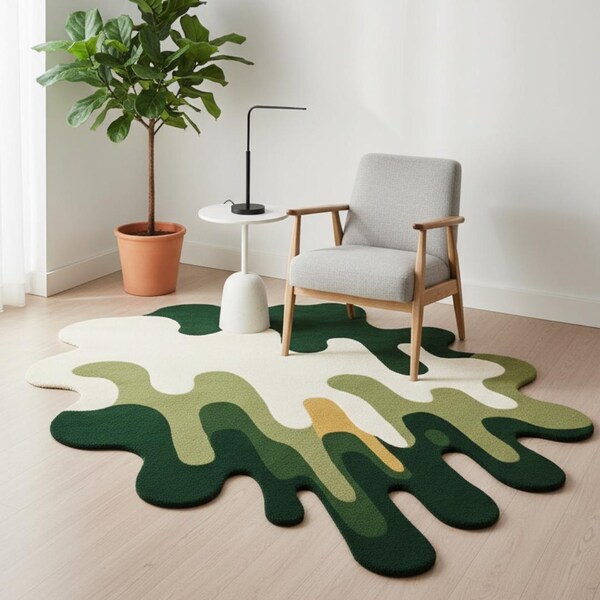 Blob Rug - Etsy