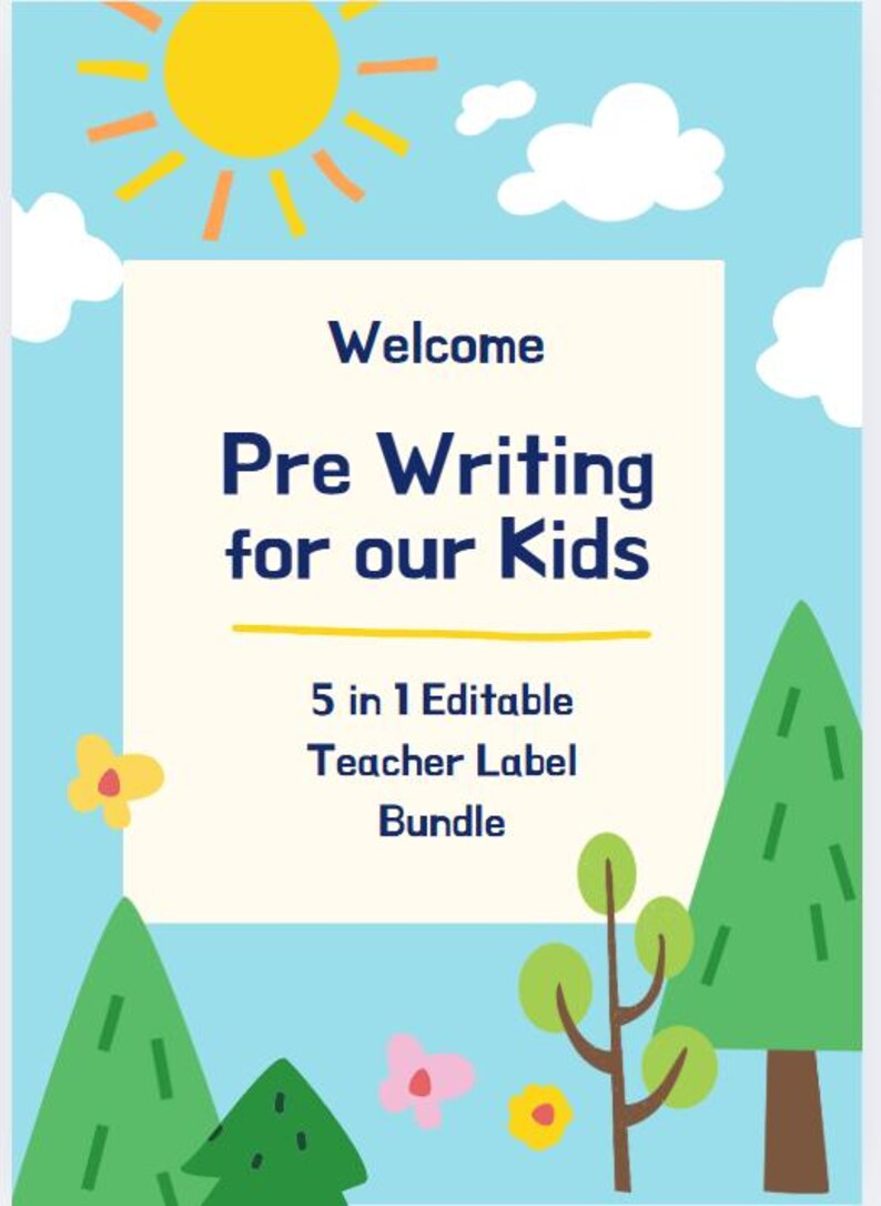 Preschool Pre-writing Worksheets | Tracing Lines, Shapes, Letters ...
