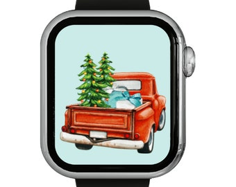 Apple Watch Face Wallpaper Christmas Reindeer Apple Watch - Etsy
