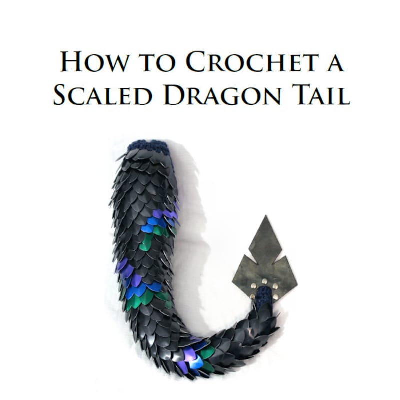 Red Dragon Furry Tail - Etsy