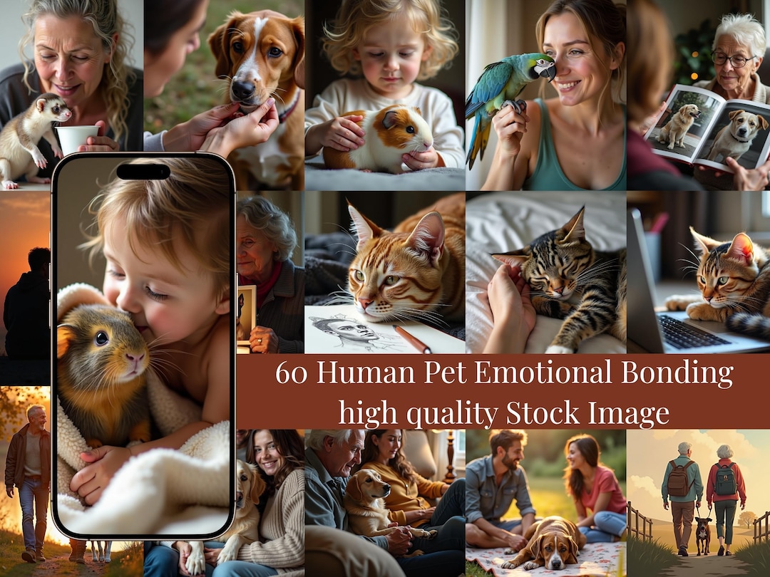 60 Human and Pet Emotional Bonding Stock Photos | Heartfelt AI Images ...