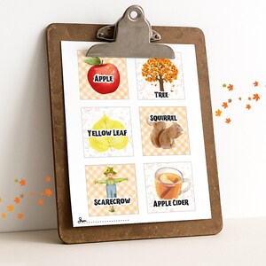 Fall Scavenger Hunt for Kids Printable Autumn Activity for Kids Family ...