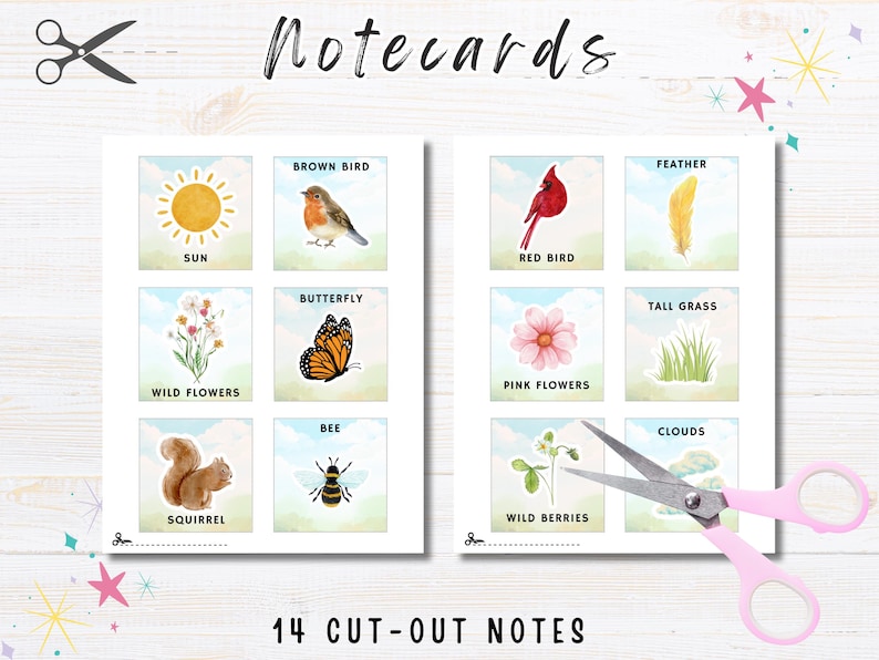 Spring Scavenger Hunt for Kids Printable: Indoor and Outdoor Nature ...