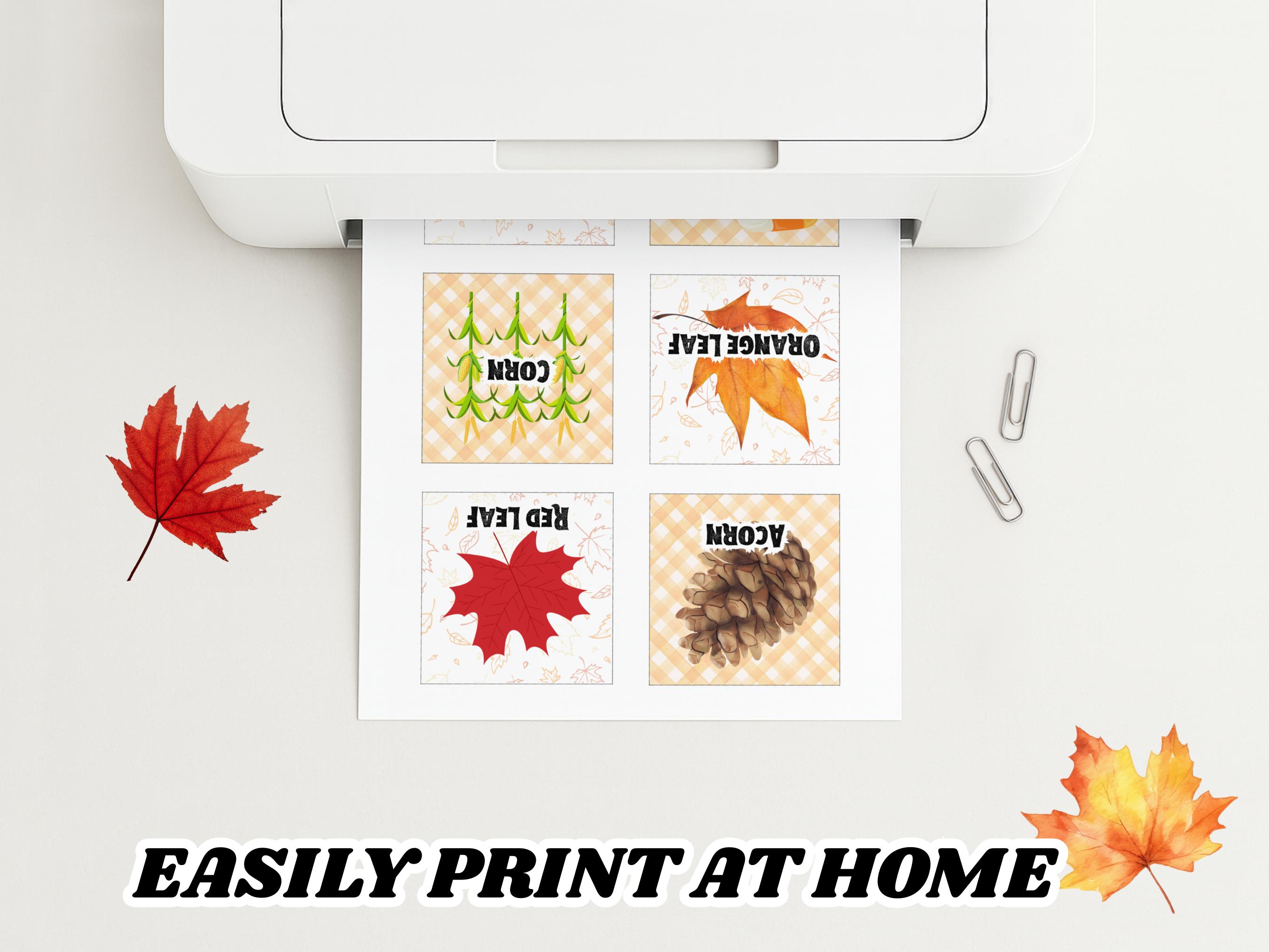 Fall Scavenger Hunt for Kids Printable Autumn Activity for Kids Family ...