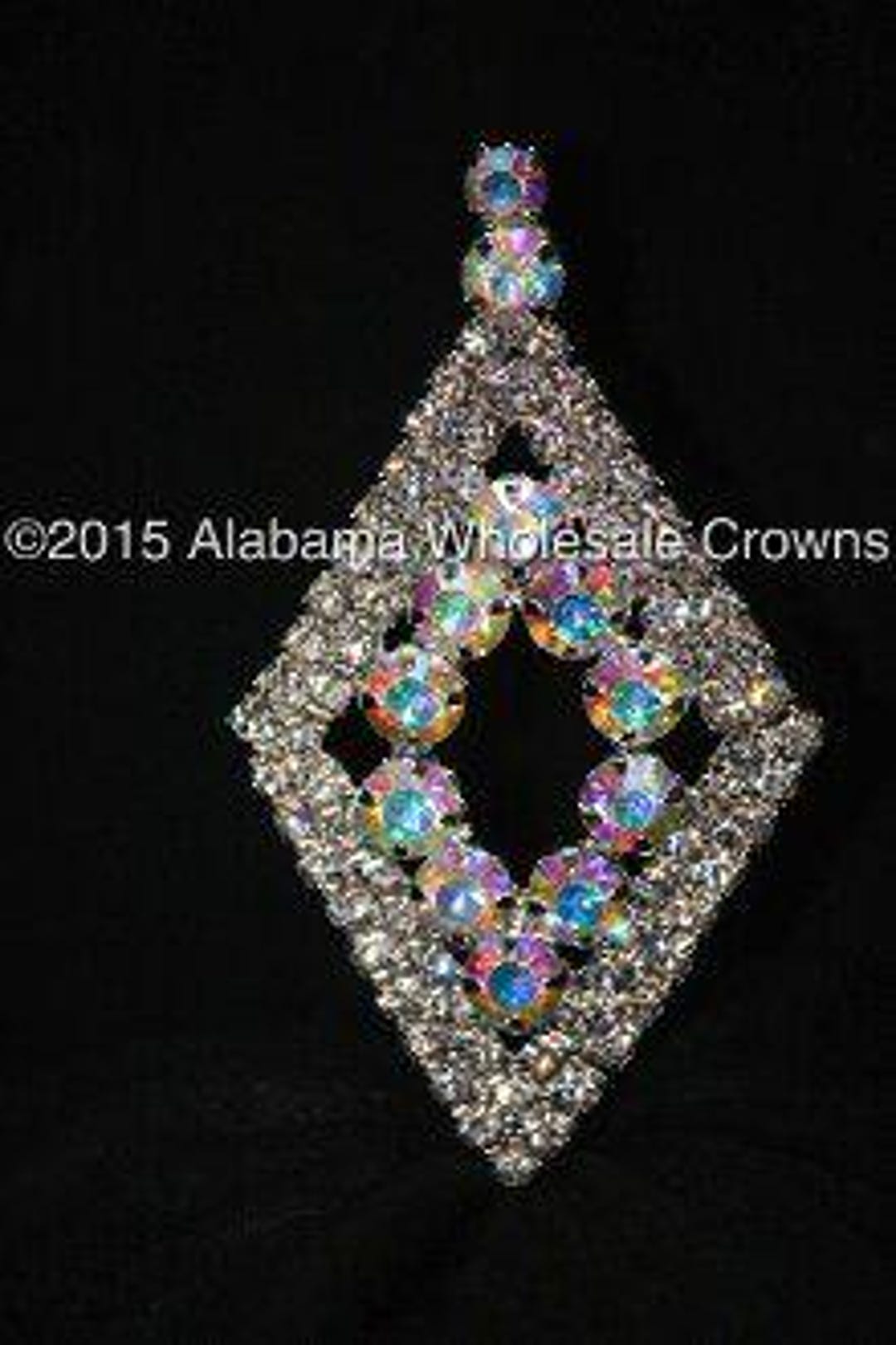 Tower Scepter: Clear & AB Stones, 19 Inches - Etsy