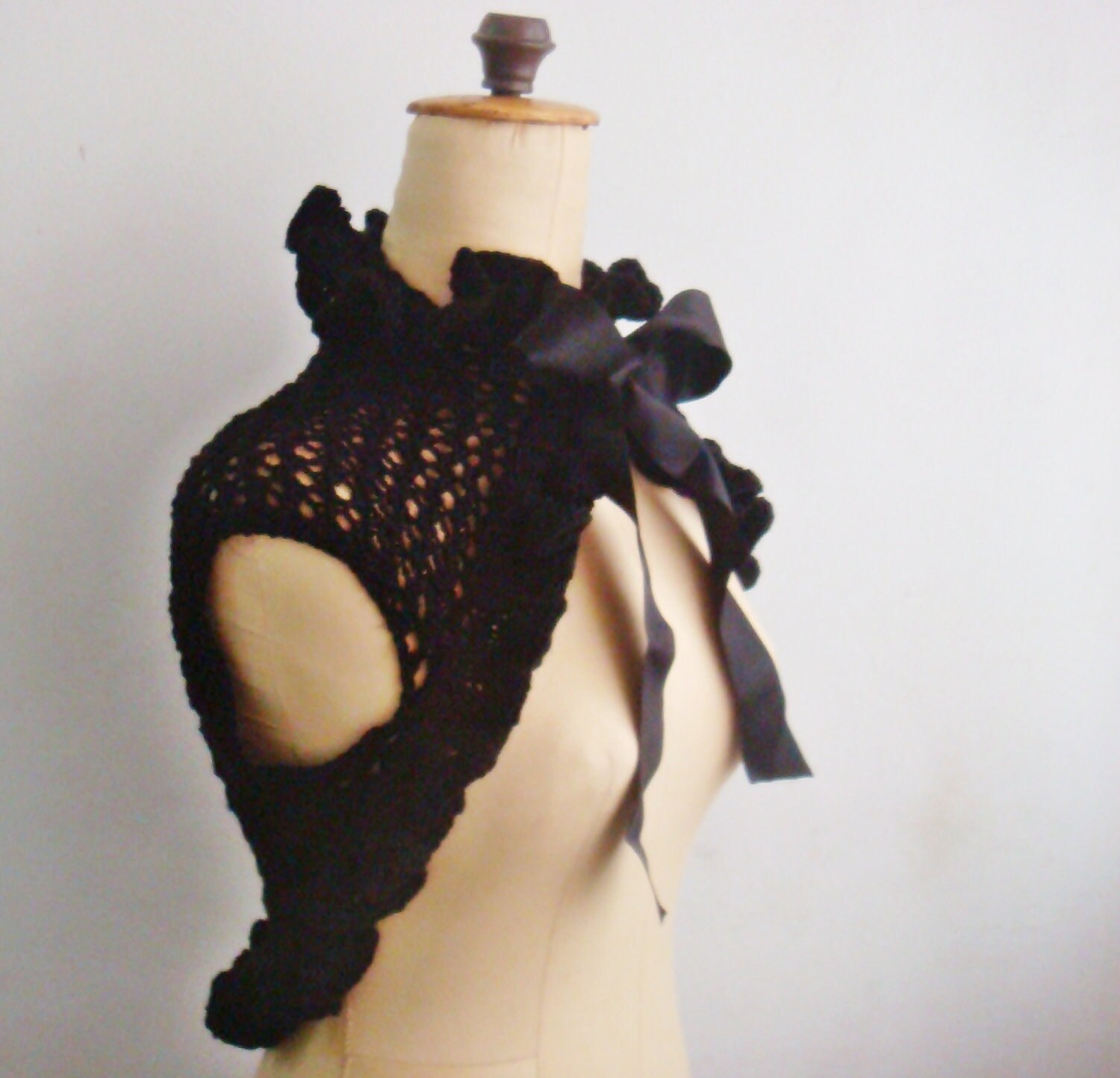 Knit Victorian Shrug Pattern Bolero Knitting Pattern 21 - Etsy