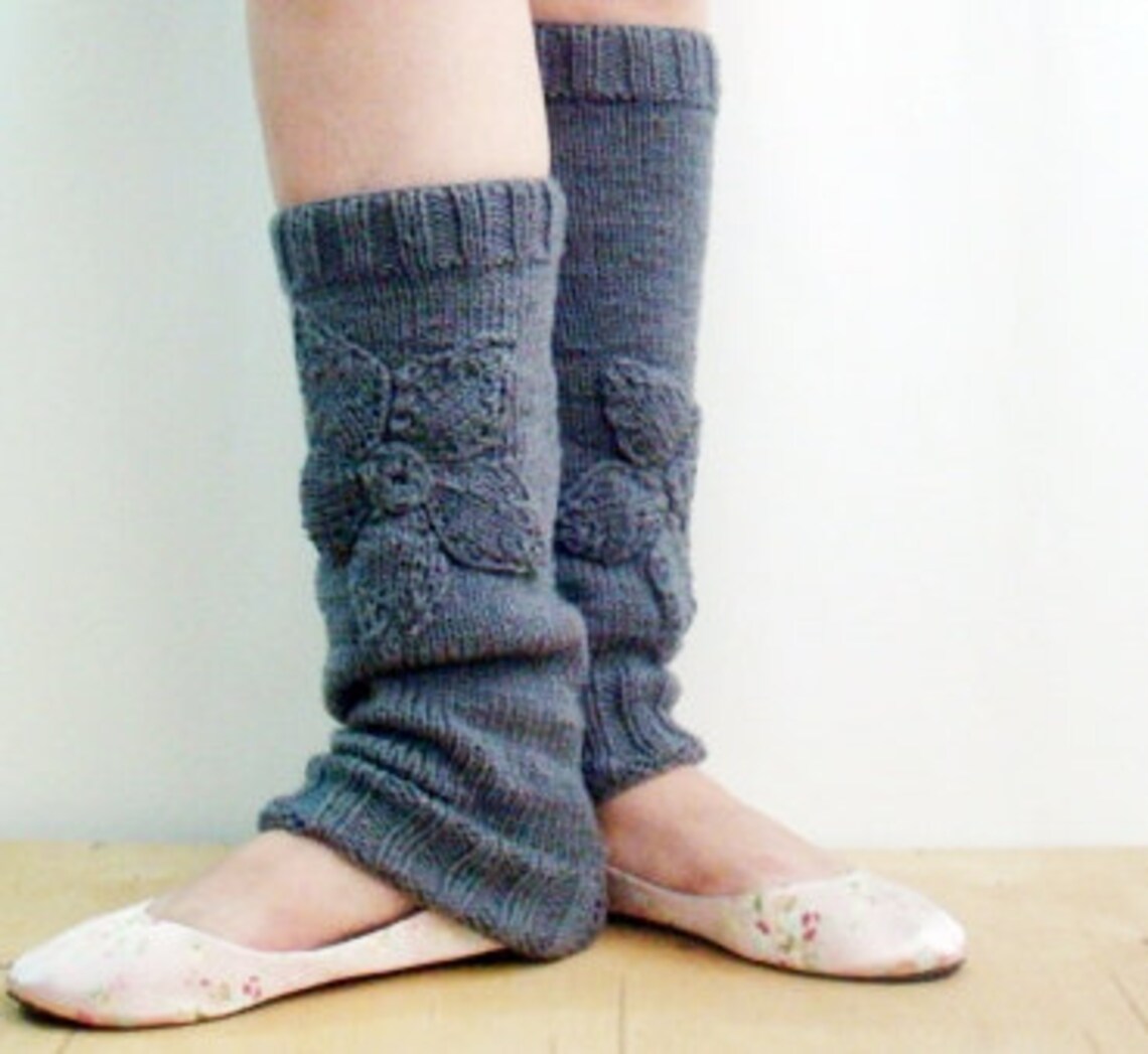 Knitting PATTERN Ballet Yoga Legwarmers Knit Dancer Leg Warmers Pattern ...