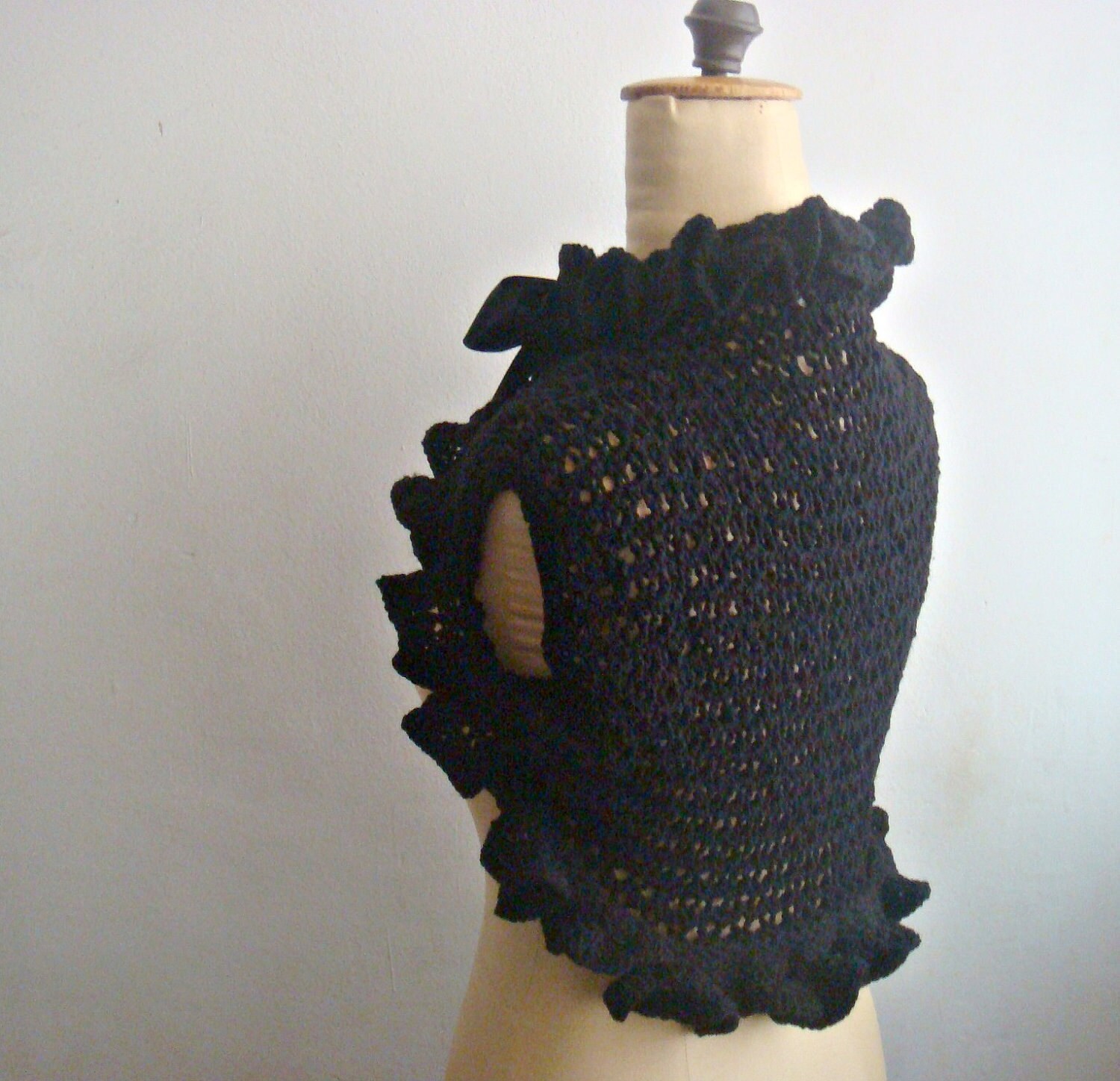 Knit Victorian Shrug Pattern Bolero Knitting Pattern 21 - Etsy