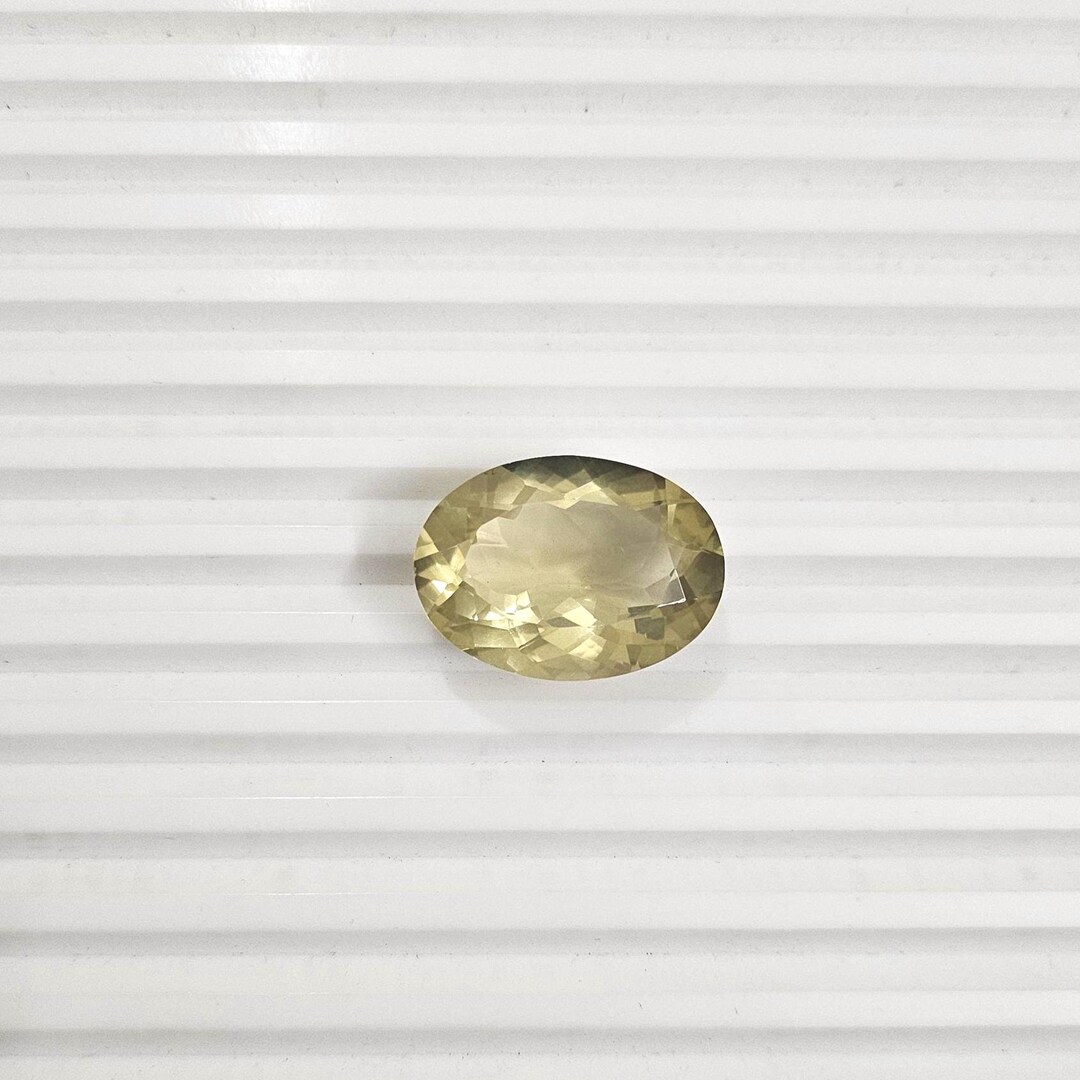 26X19 MM Lemon Quartz Faceted Gemstone Natural Lemon Quartz Cut ...