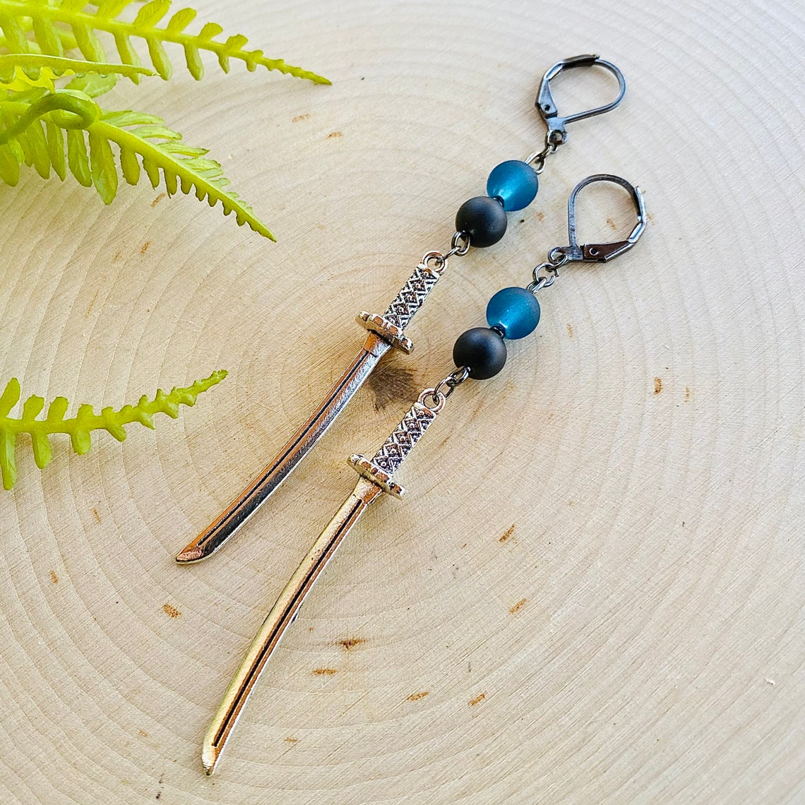 Chainsaw Man Aki Beaded Earring Set - Anime Earrings / Anime Jewelry ...