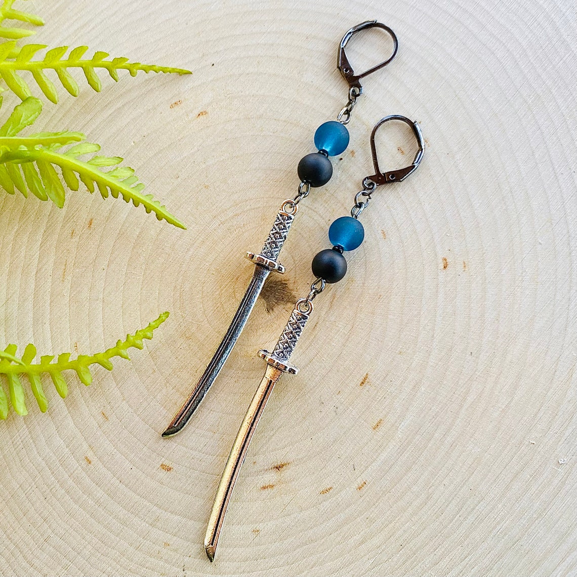 Chainsaw Man Aki Beaded Earring Set - Anime Earrings / Anime Jewelry ...