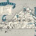 Virginia Map Vintage - Map Art - High Res DIGITAL IMAGE of a 1930s ...