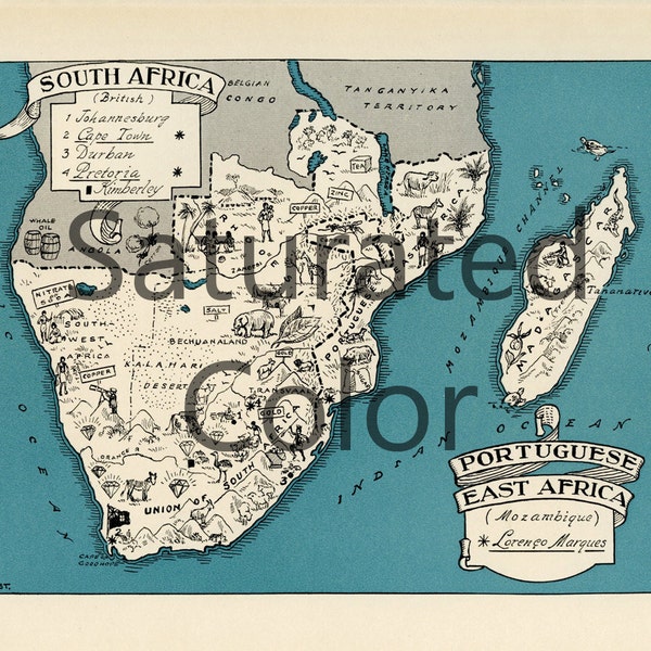 South Africa Picture Frame - Etsy