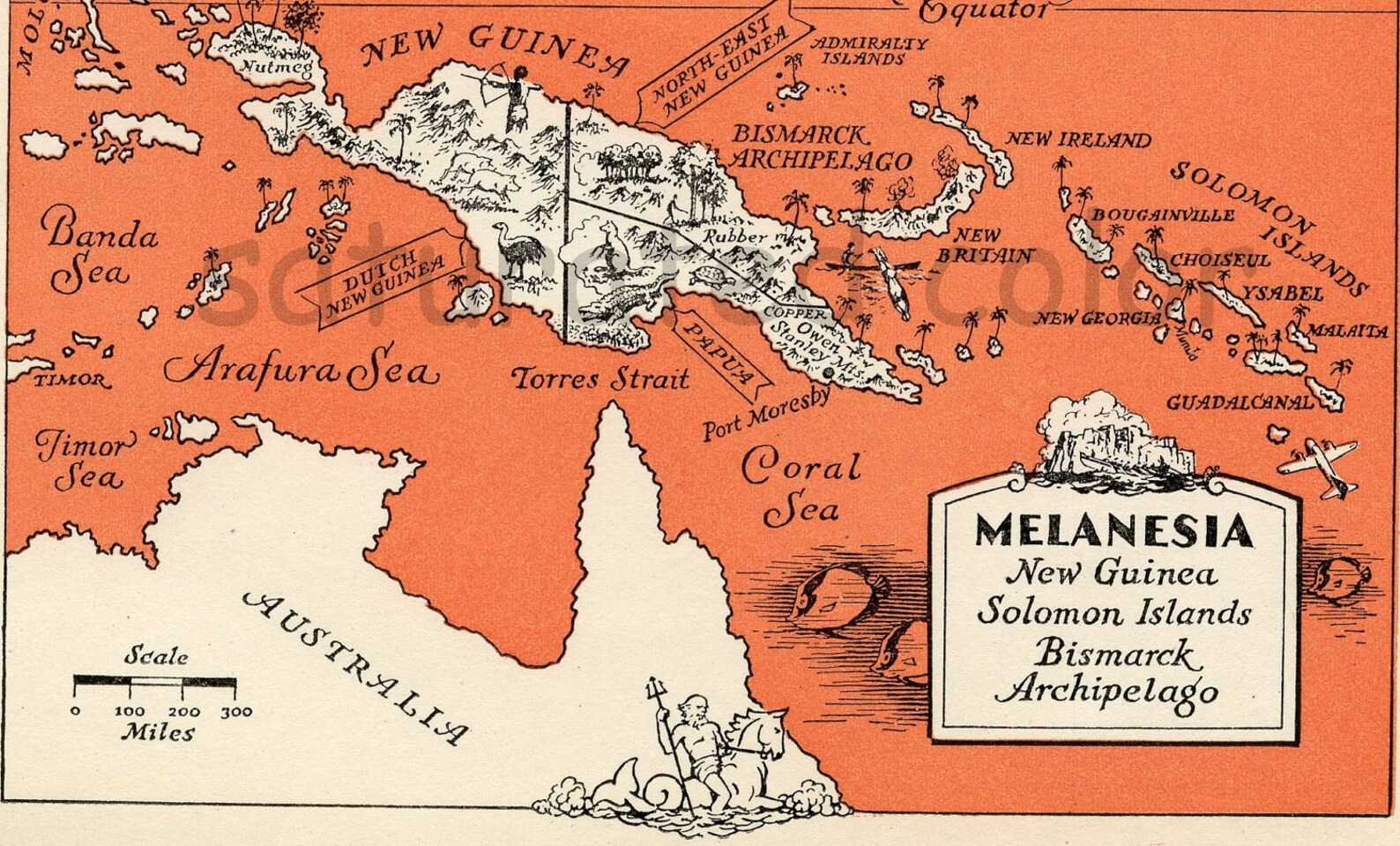 Caroline Islands Marianas Islands High Res DIGITAL IMAGE - ORIGINAL ...