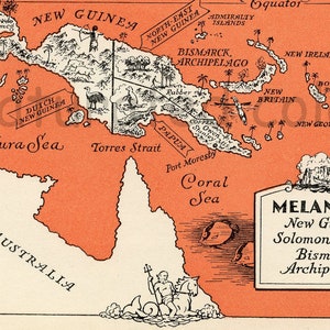 Caroline Islands Marianas Islands High Res DIGITAL IMAGE - ORIGINAL ...