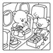 Cuddly Friends Coloring Pages: Vacation Activity Bundle (printable PDF ...