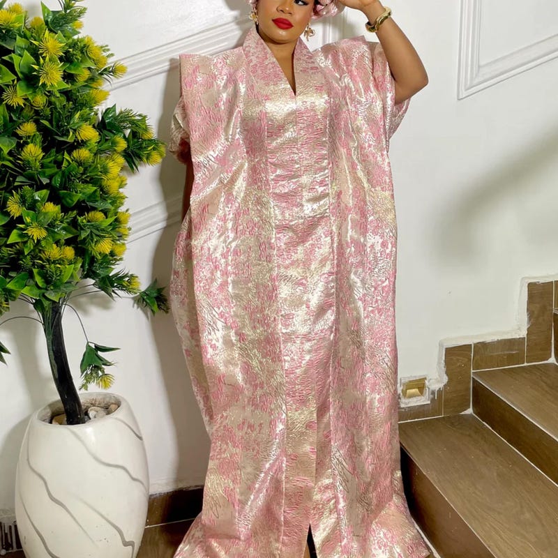 Pink African Dress - Etsy