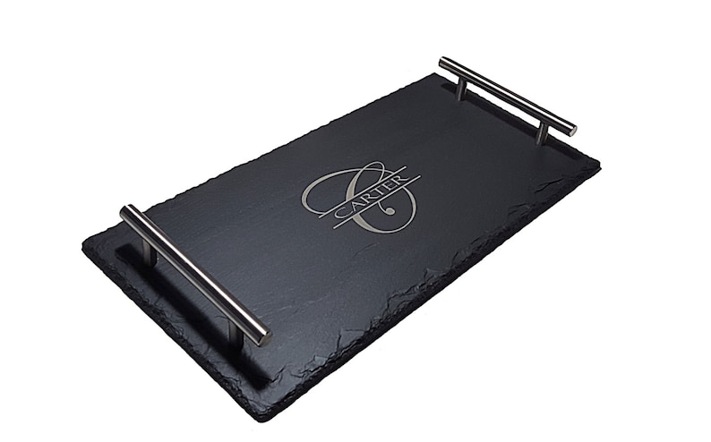 Slate Tray With Custom Laser Engraving - Etsy
