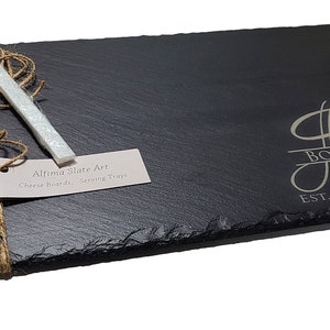 Slate Tray With Custom Laser Engraving - Etsy