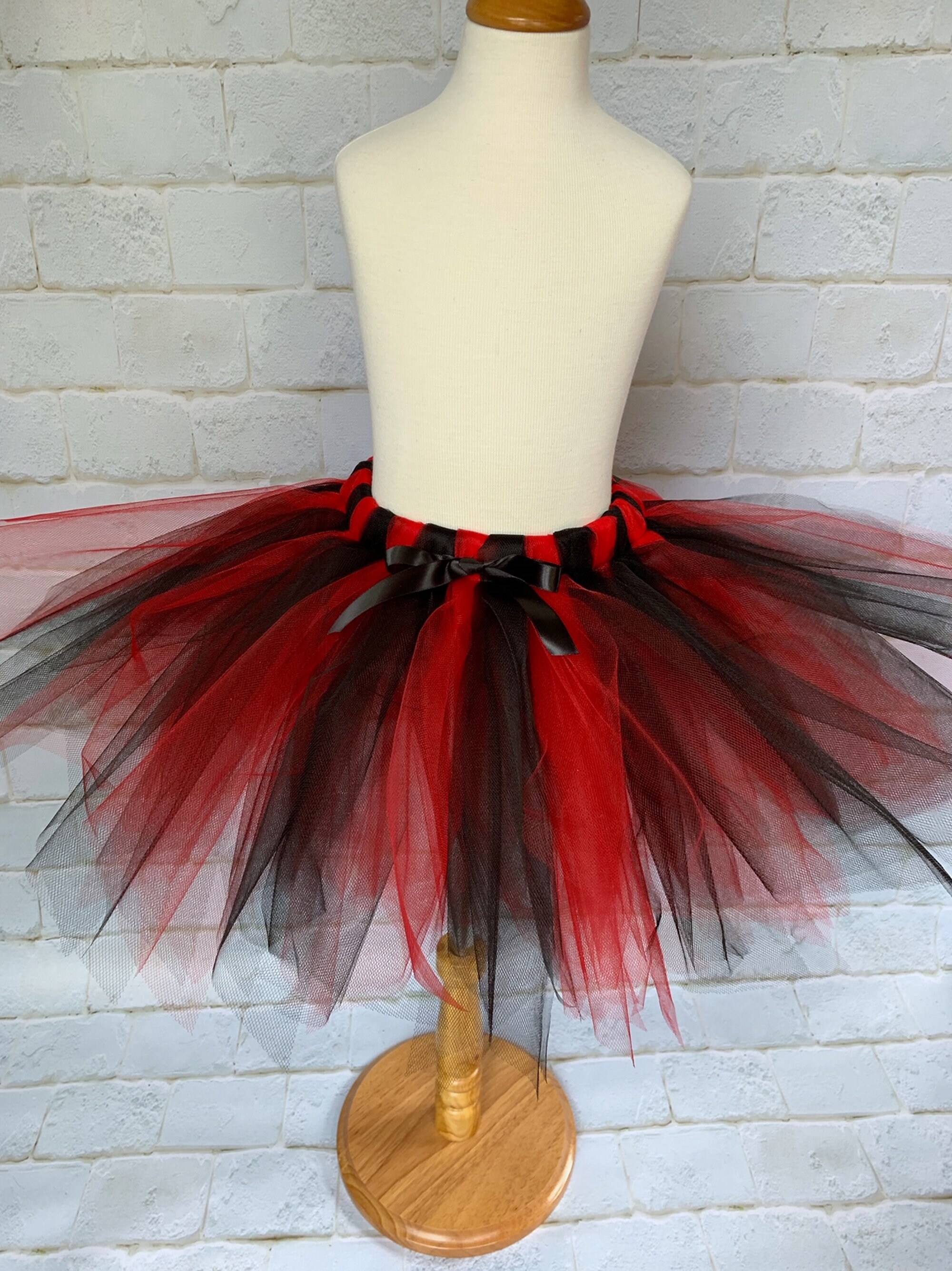 Devil Sewn Tutu Red Black Halloween Costume Dress up Girls | Etsy