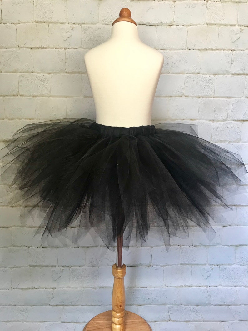 Black Sewn Tutu Halloween Costume Cat Tutu Bat Tutu Girls | Etsy