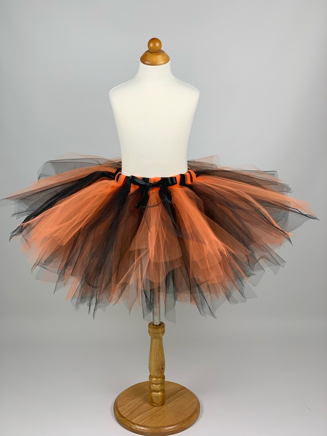 Orange and Black Sewn Tutu Girls Clothing Butterfly Pumpkin Halloween ...