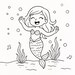 Ocean Friends Coloring Pages – Printable PDF for Kids | Cute Sea Animal ...