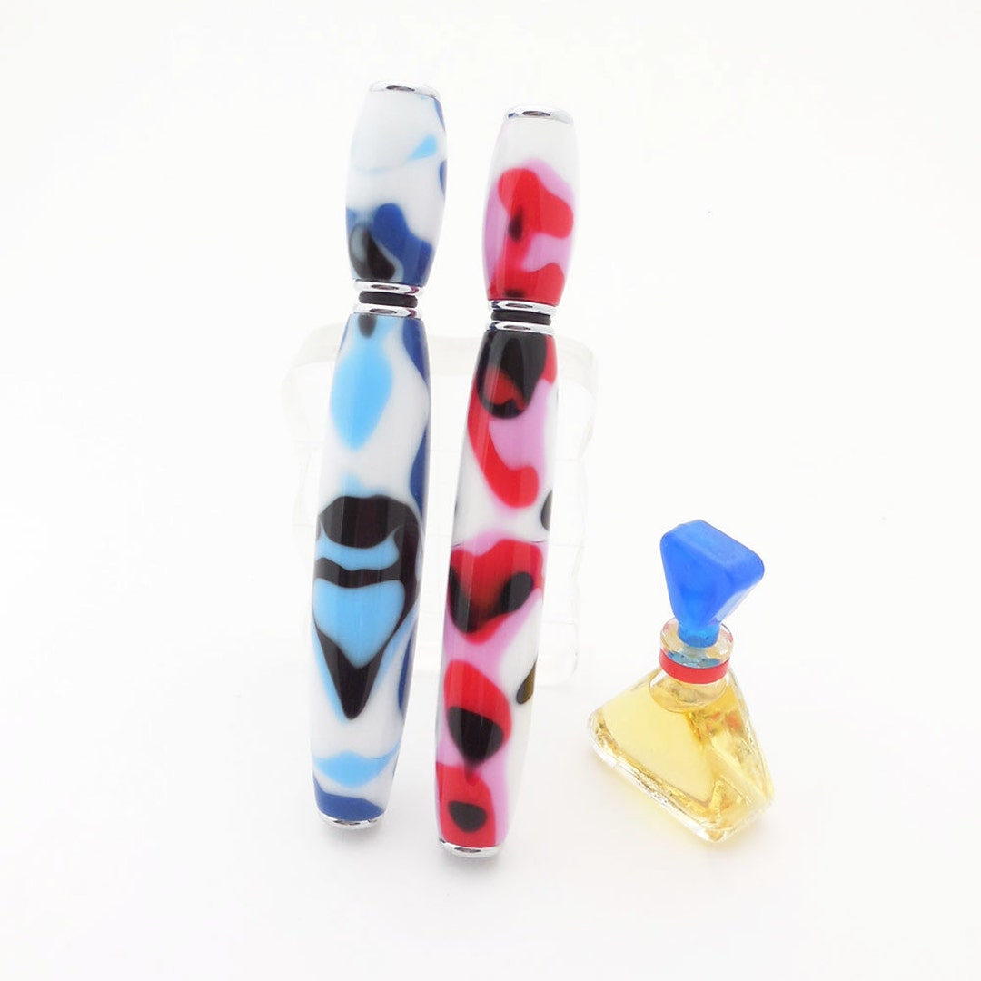 Perfume Pen, Blue or Pink Camo Perfume Pens - Etsy