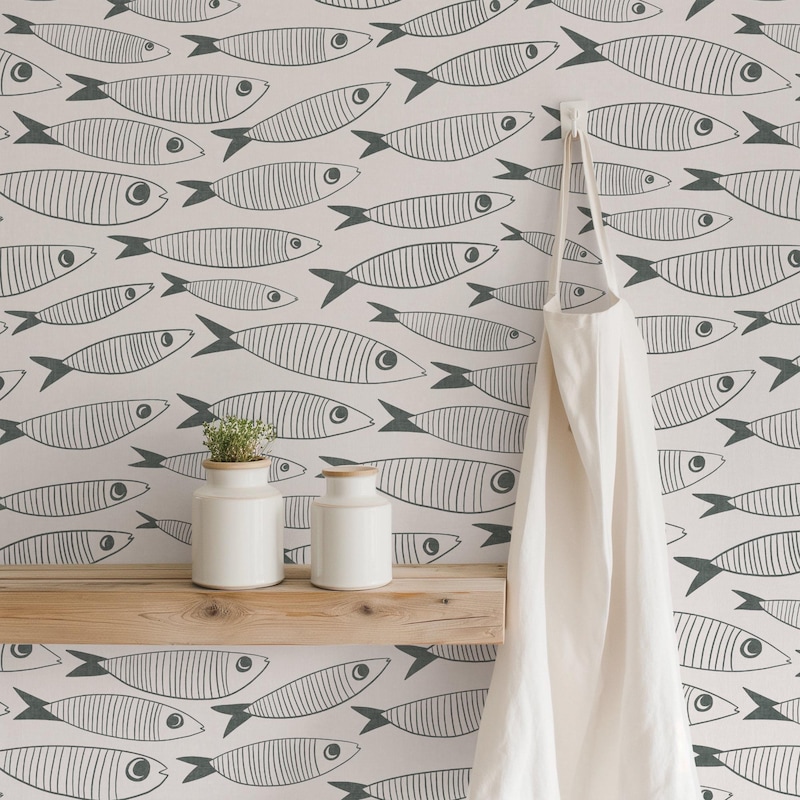 Fish Wallpaper - Etsy