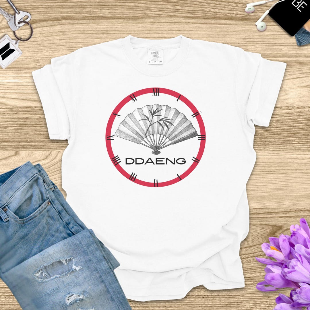 BTS Ddaeng Shirt, Rap Line Inspired Fan Tee, Korean Fan Art Design ...